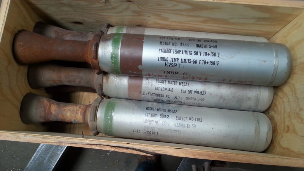 MSC [crate 222 (7) and Gargoyle missile (1)] Archives - New Mexico ...